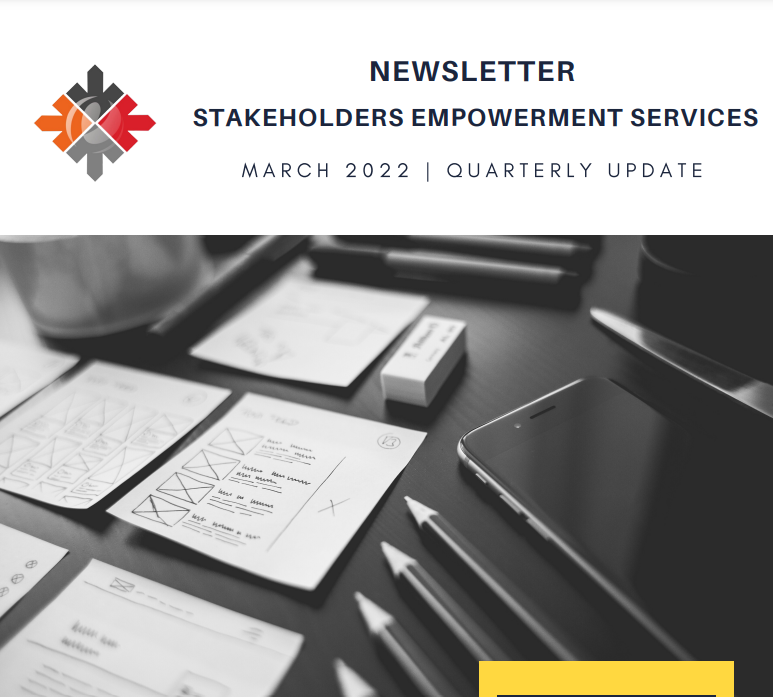 newsletter - Stakeholder Empowerment Services